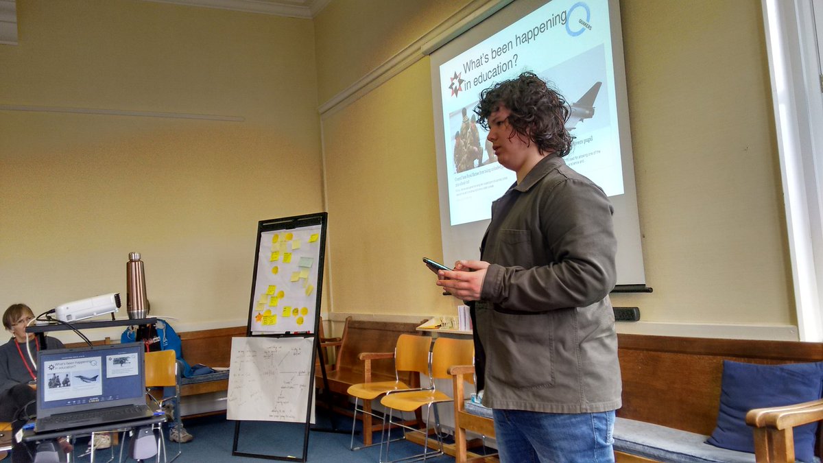 Young Quakers explore conflict and militarism | Quakers in Scotland