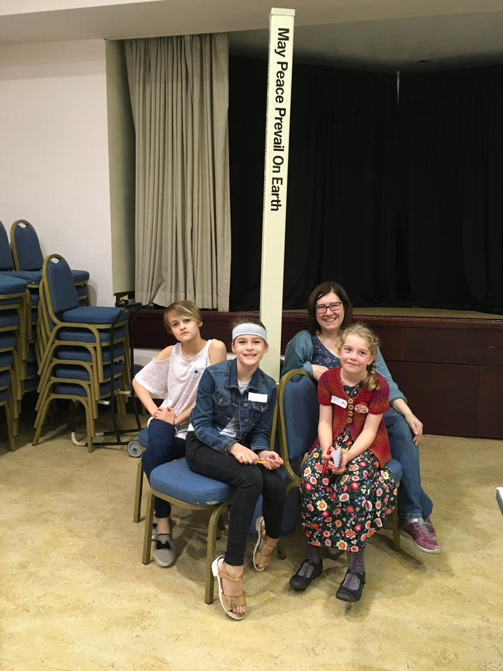 Polmont peace pole | Quakers in Scotland
